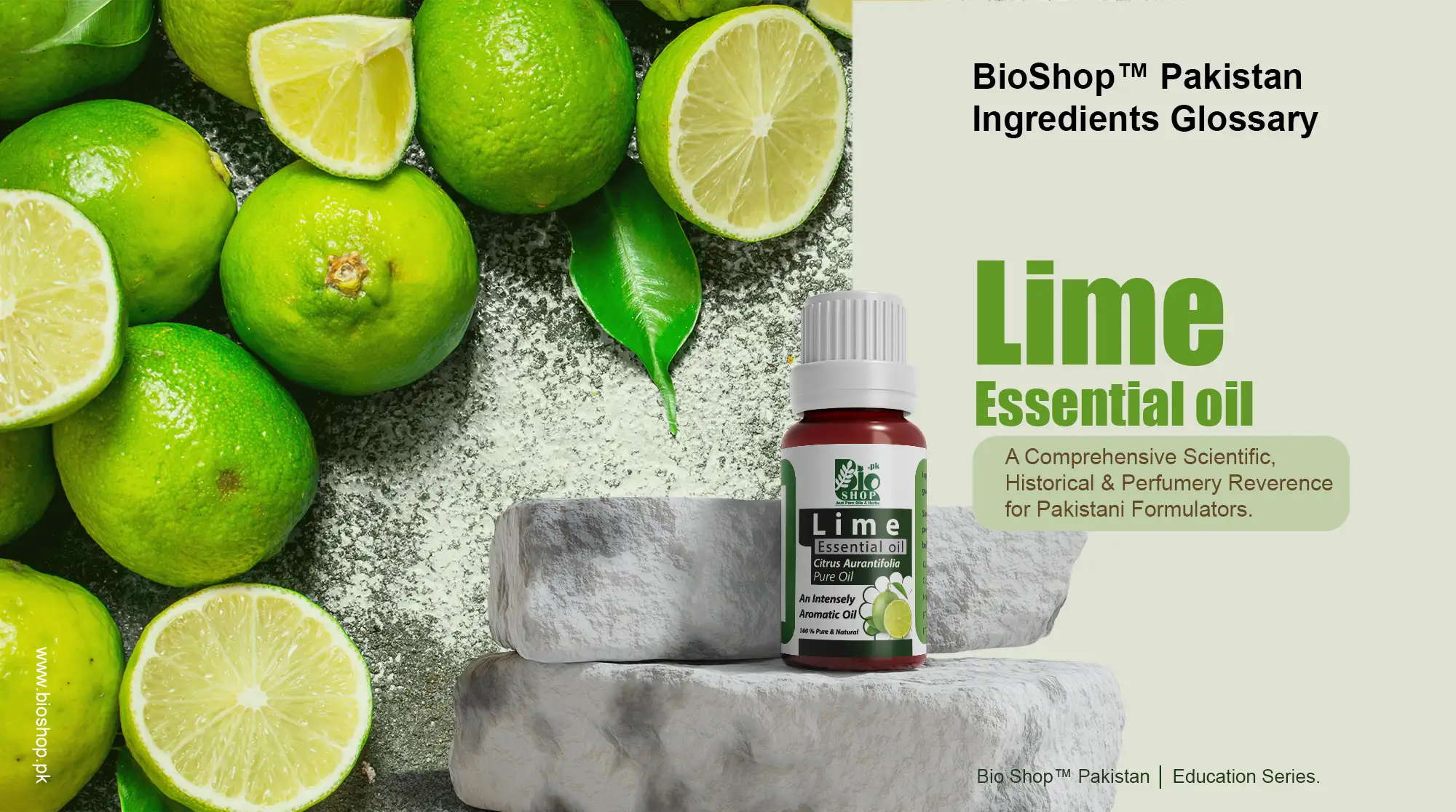 Lime Essential Oil Guide - Chemistry & Uses – BioShop™ Pakistan