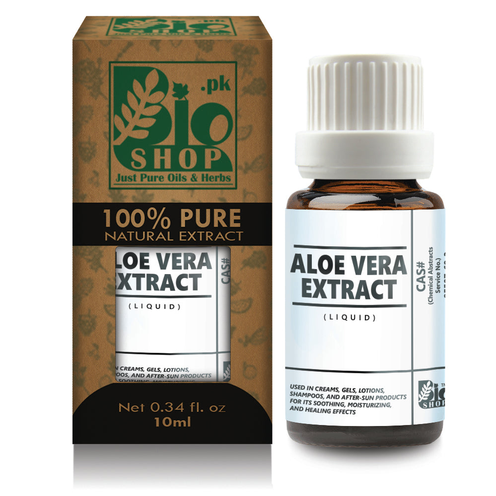 loe Vera Extract Liquid – Soothing Hydrator for Skin & Hair – BioShop ...