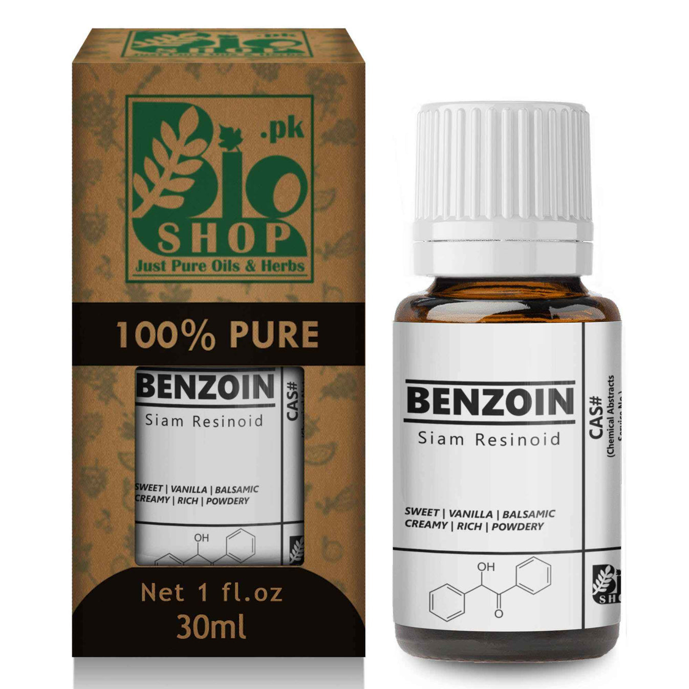 Benzoin Siam Resinoid — Balsamic Base Note | BioShop Pakistan – BioShop ...