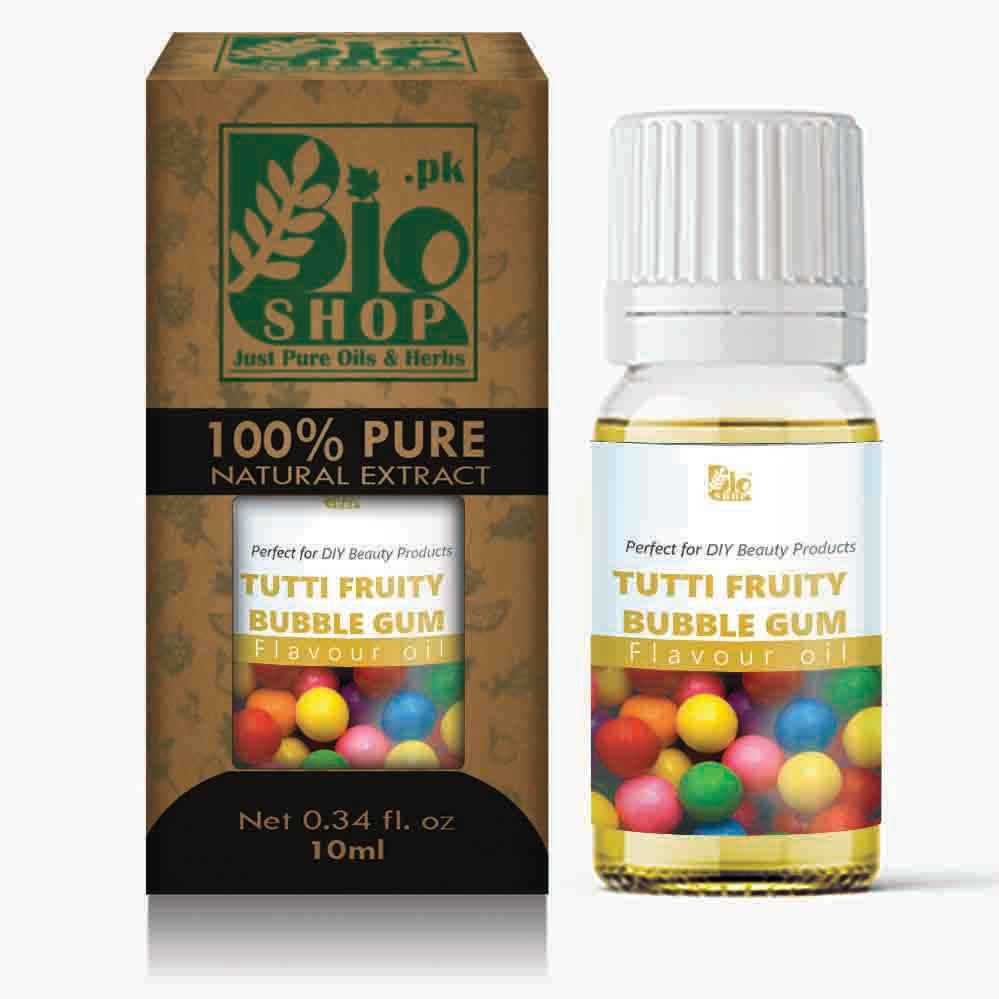Tutti Fruity Bubble Gum Flavour oil - BioShop™ Pakistan