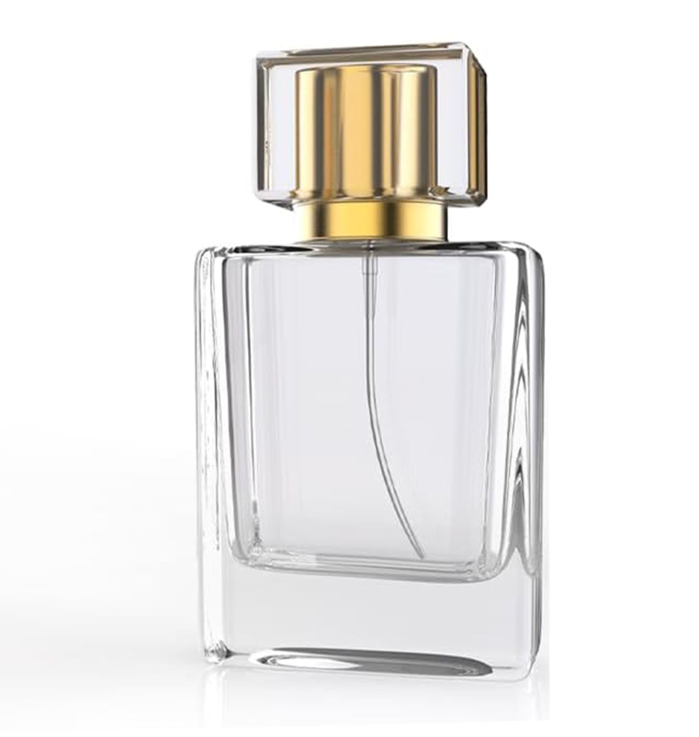 50 ml Empty Perfume Bottle – Refillable Glass Bottle for DIY Perfumes ...