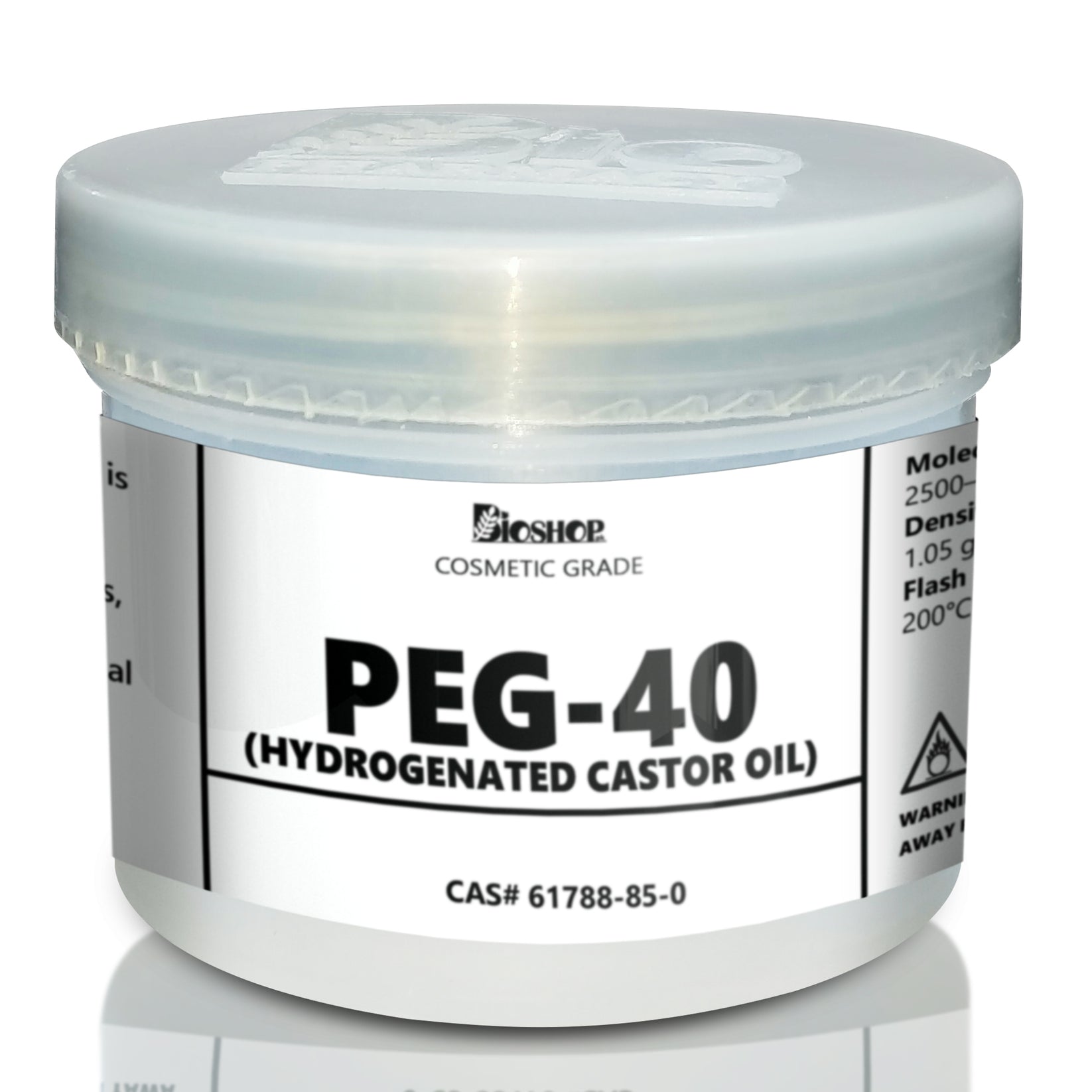 PEG-40 Hydrogenated Castor Oil – Solubilizer & Emulsifier – BioShop ...