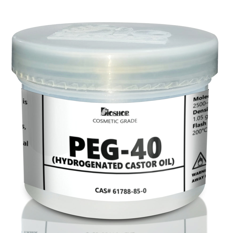 PEG-40 Hydrogenated Castor Oil – Solubilizer & Emulsifier – BioShop ...