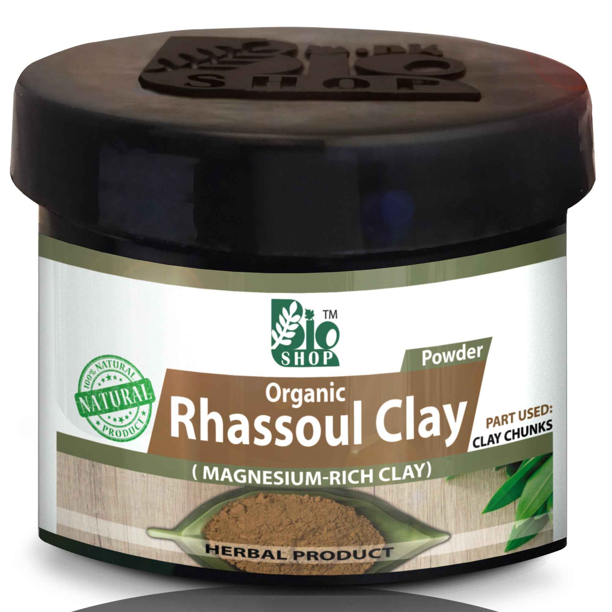 Rhassoul Clay Powder – BioShop™ Pakistan