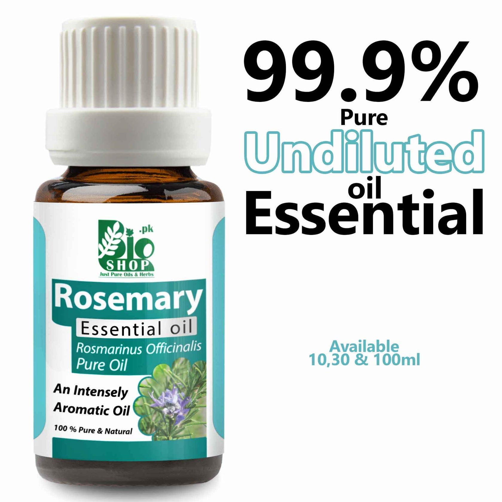 Rosemary Essential Oil - BioShop™ Pakistan